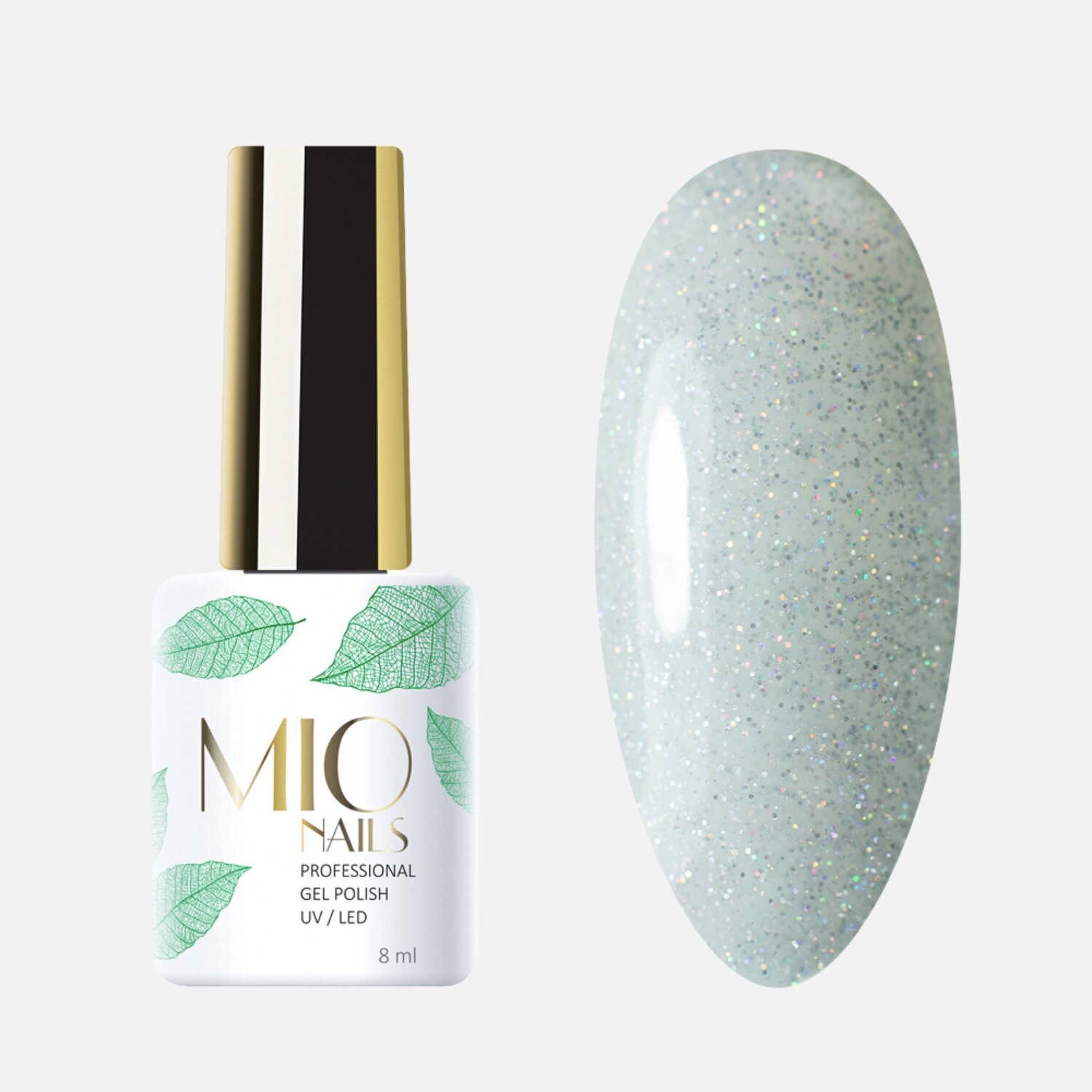 Гель-лак MIO Nails Delicate №DL-2 8 мл легкий и воздушный голубой