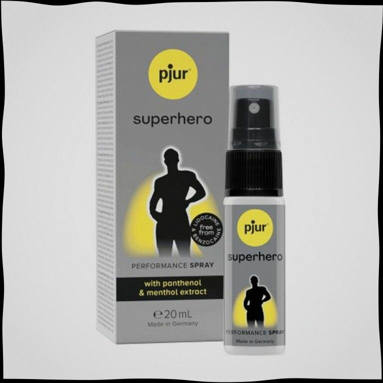 PJUR Superhero Strong Spray, Спрей Superhero Strong Spray на водной основе 20 мл