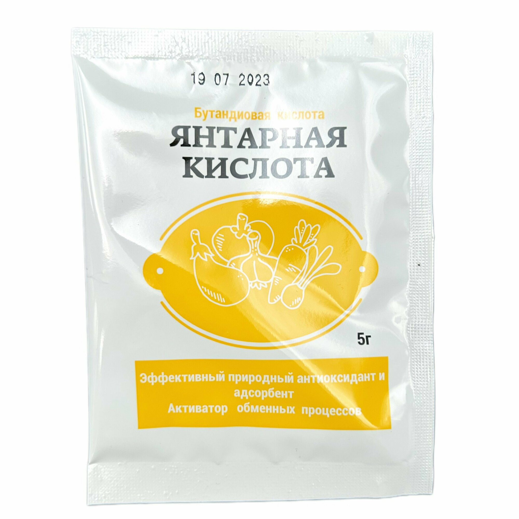 Янтарная кислота 5г / 8шт