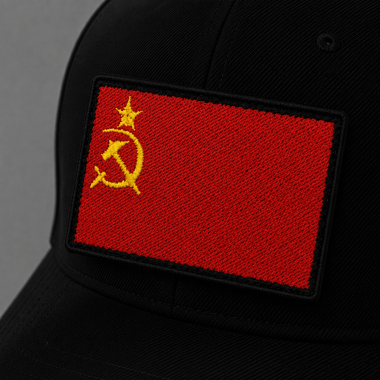 Нашивка, патч, шеврон на липучке "Флаг СССР" 70x45mm PTC389