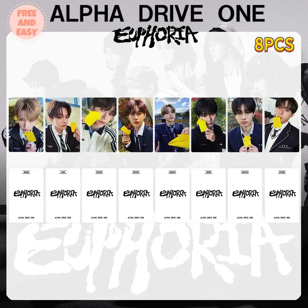 Маленькие открытки вокруг вееров ALD1 EUPHORIA ALPHAD DRIVE ONE
