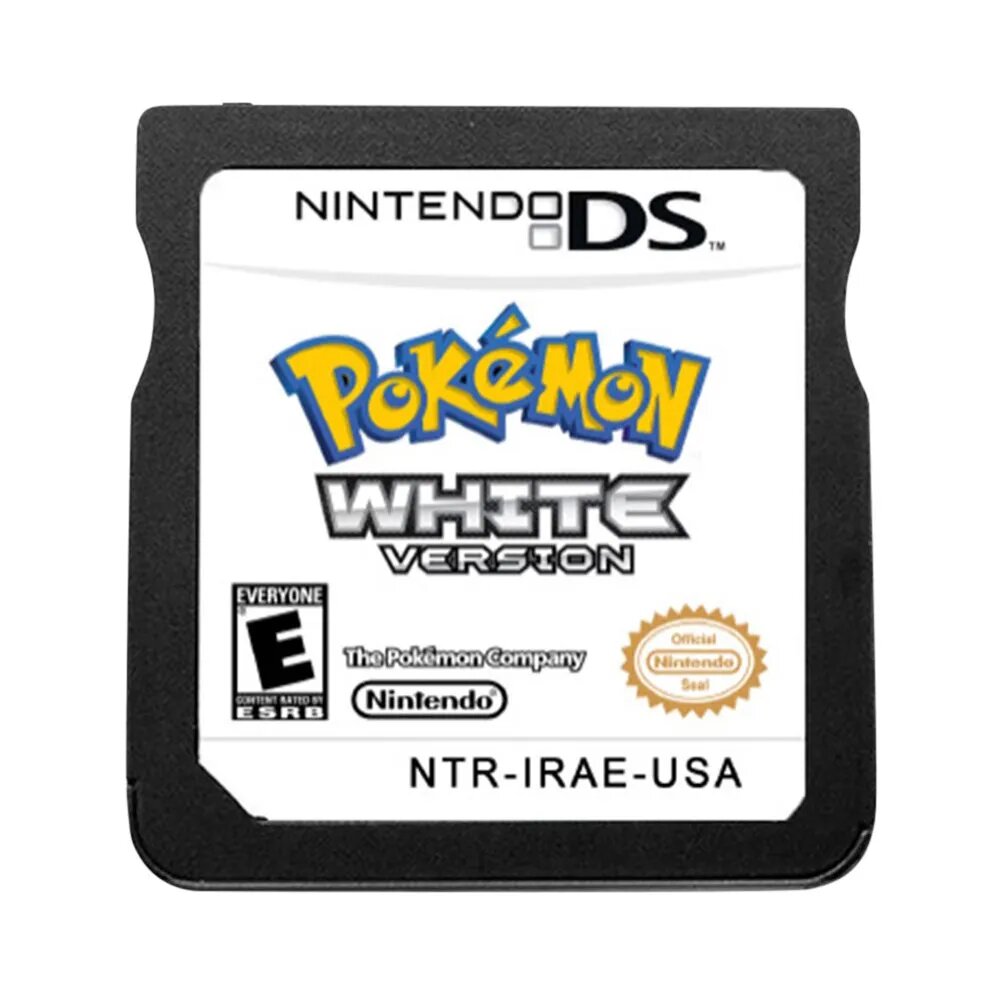 Игра для NDS покемон, белая версия карты