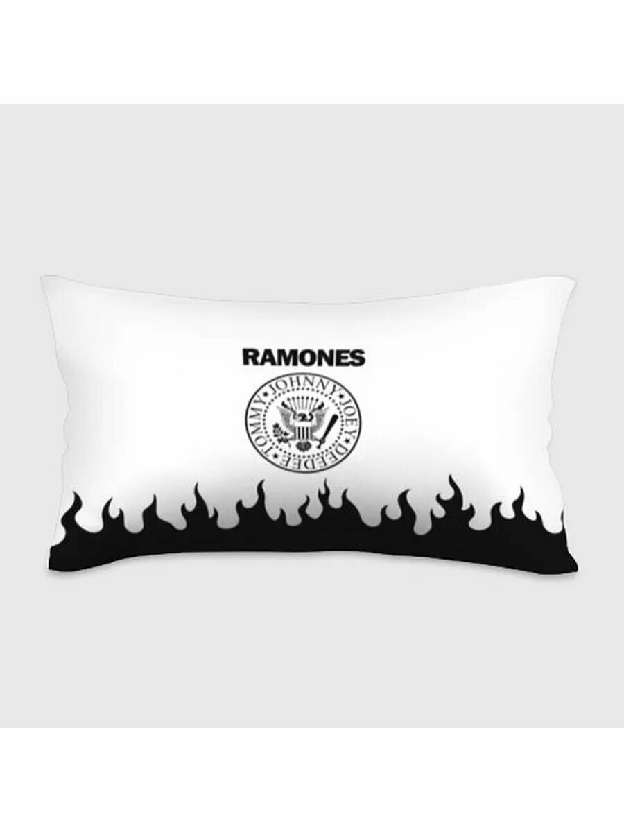 Ramones black logo Подушка