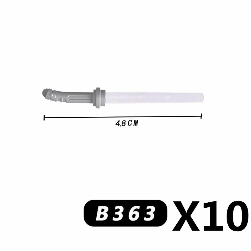 Конструктор BRICKPANDA Военные блоки микро-кирпичики K011 Белый, B363-10PCS