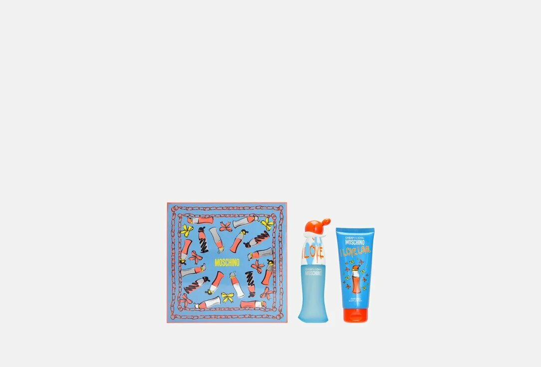 Moschino CHEAP & CHIC I LOVE LOVE Подарочный парфюмерный набор 2 шт