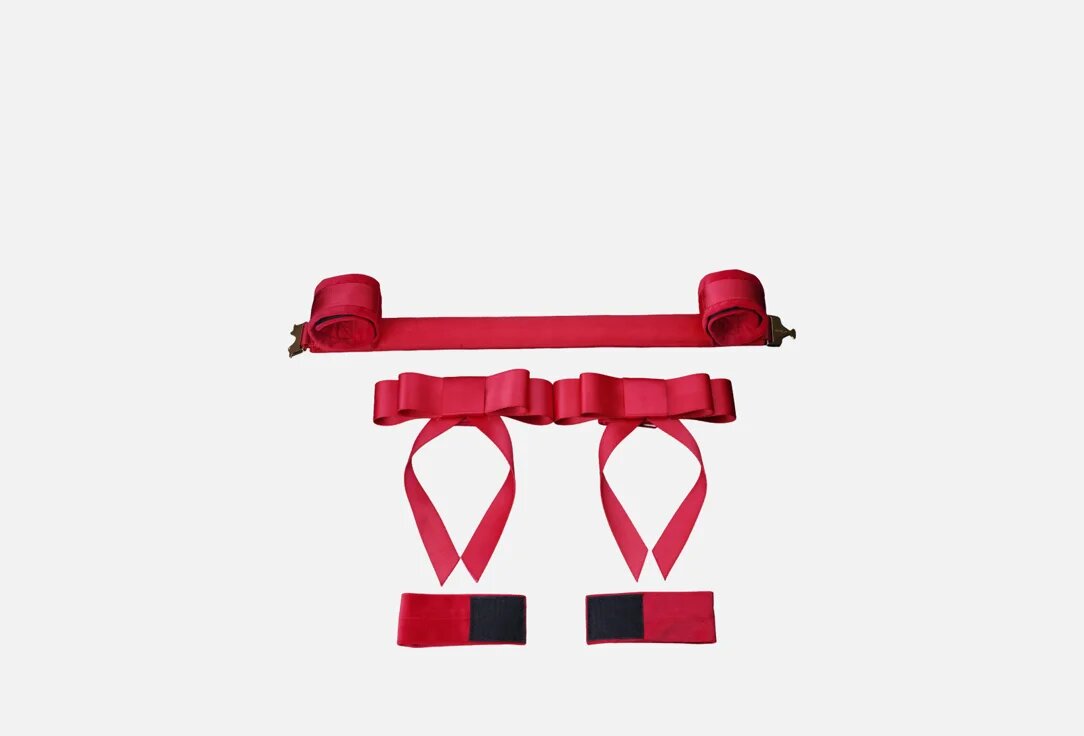 UPKO spreader bar and restraints in the shape of bows Набор с распорной планкой 5 шт