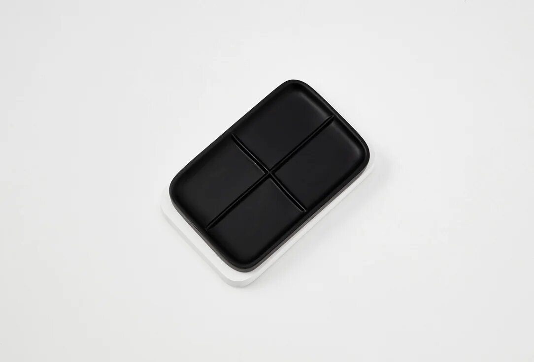 Ridder Amara, black-white Мыльница 1 шт — фото 1