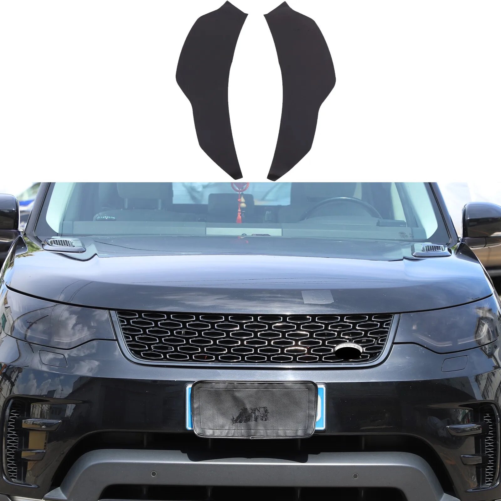 Предварительно вырезанная черная автомобильная пленка для заднего фонаря, наклейка для Land Rover Discovery 5 LR5 2017-2025, пленка для фар, тонировочная наклейка, аксессуары