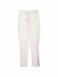 Брюки Kiton Drawstring linen trousers, размер 52, бежевый/белый