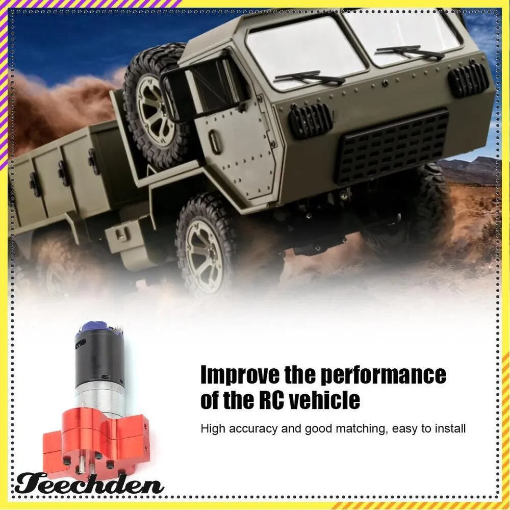 RC Gearbox, прочный и высокоточный дополнительный аксессуар для моделей WPL C14 C24 B14 B24 B16 B36