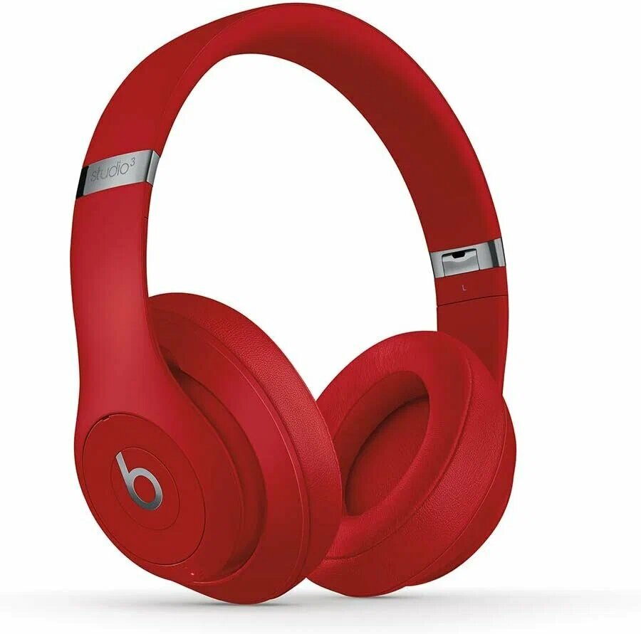 Новое-оригинальное Beats Studio 3 Беспроводные наушники Beats Studio 3 Wireless, Red (Красный)