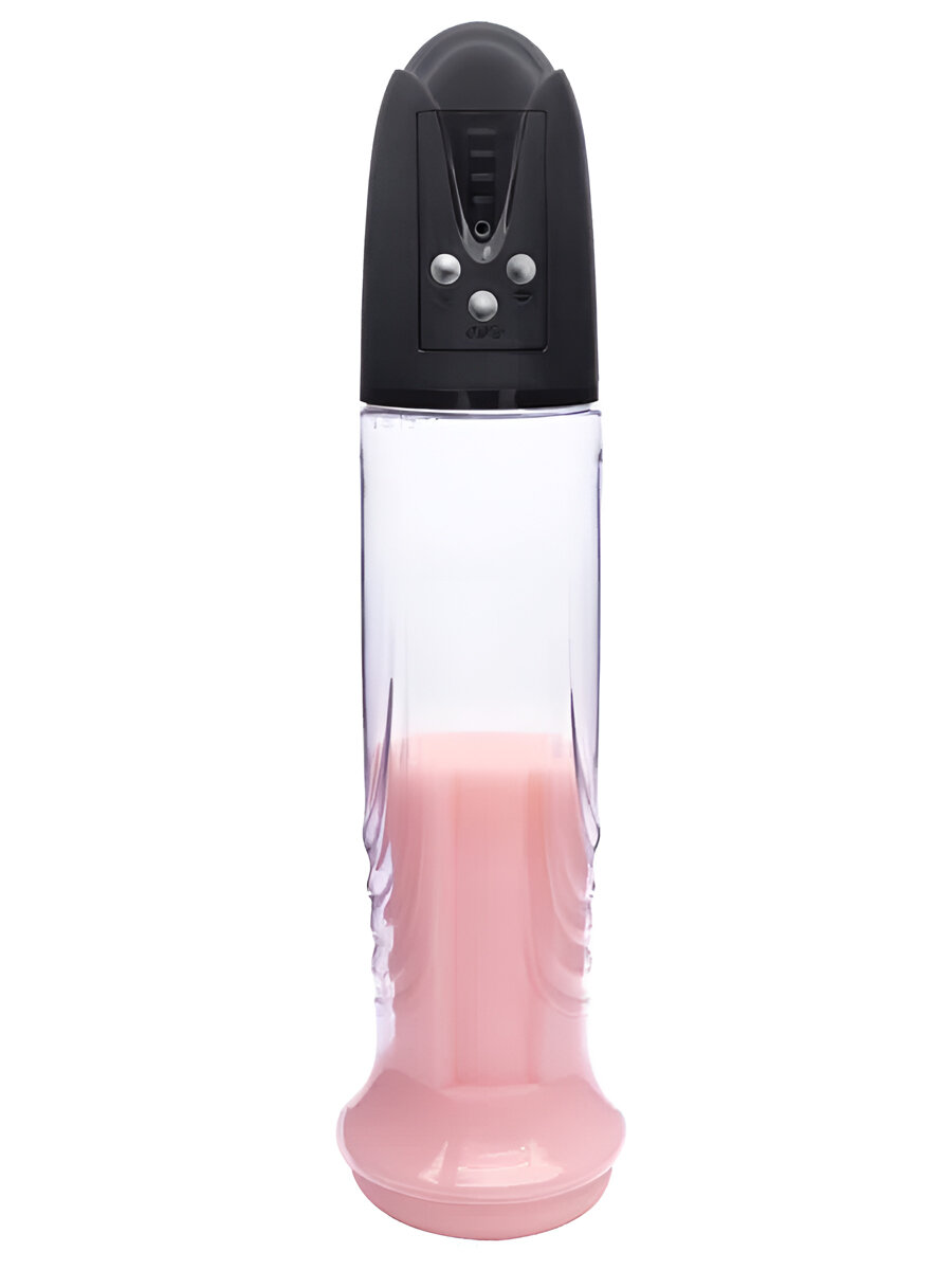 Автоматическая вакуумная помпа с реалистичной вставкой Penis Pump