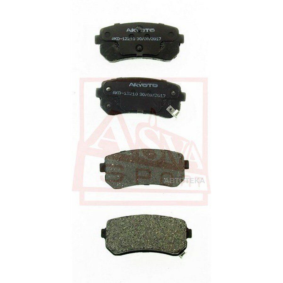 Колодки тормозные дисковые задние AKYOTO AKD12210