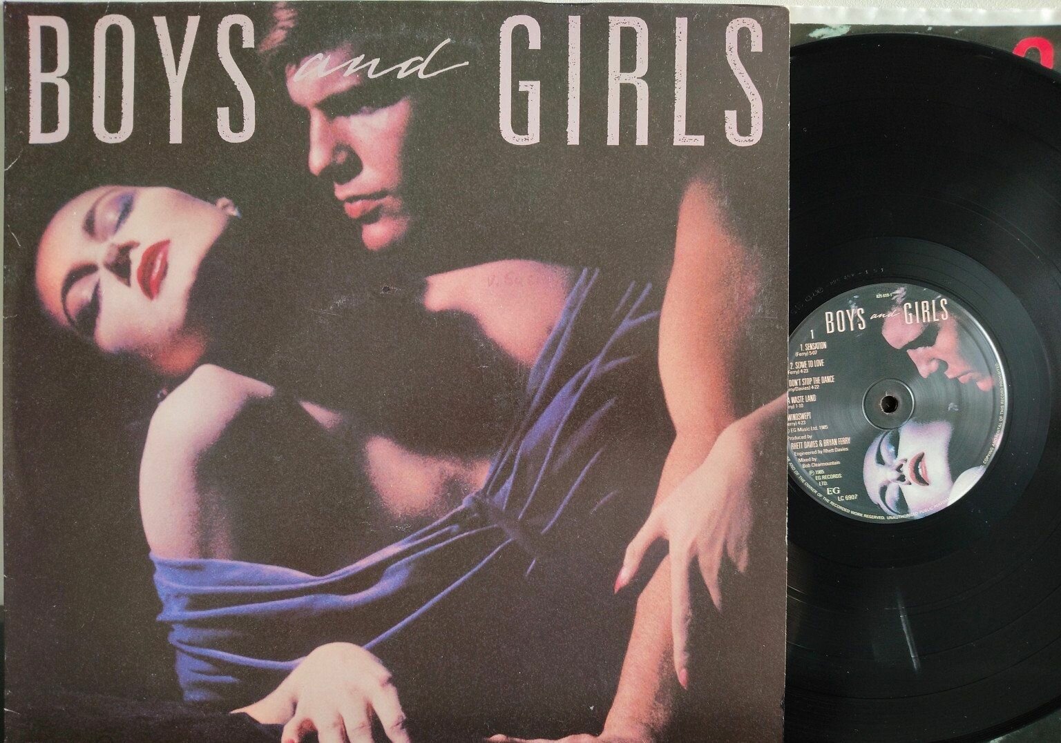 Bryan Ferry Boys And Girls. 1985. Германия. NM/NM