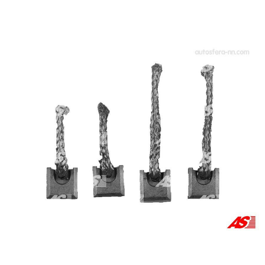 AS PSX142145 Комплект щеток стартера/генератора 14.2X14X7.4 MERCEDES-BENZ CITROEN AUDI VOLKSWAGEN SKODA