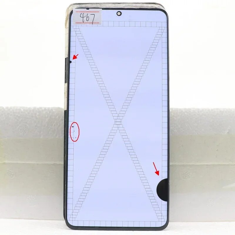 Дисплей для Samsung Galaxy S20 Plus G985 NO Frame 6.7" Черный