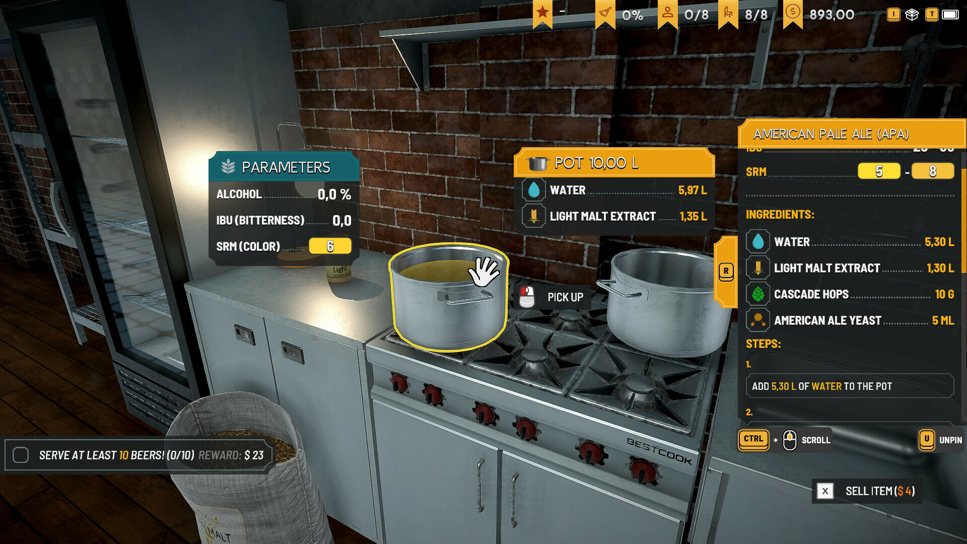 Brewpub Simulator, Все страны — фото 1