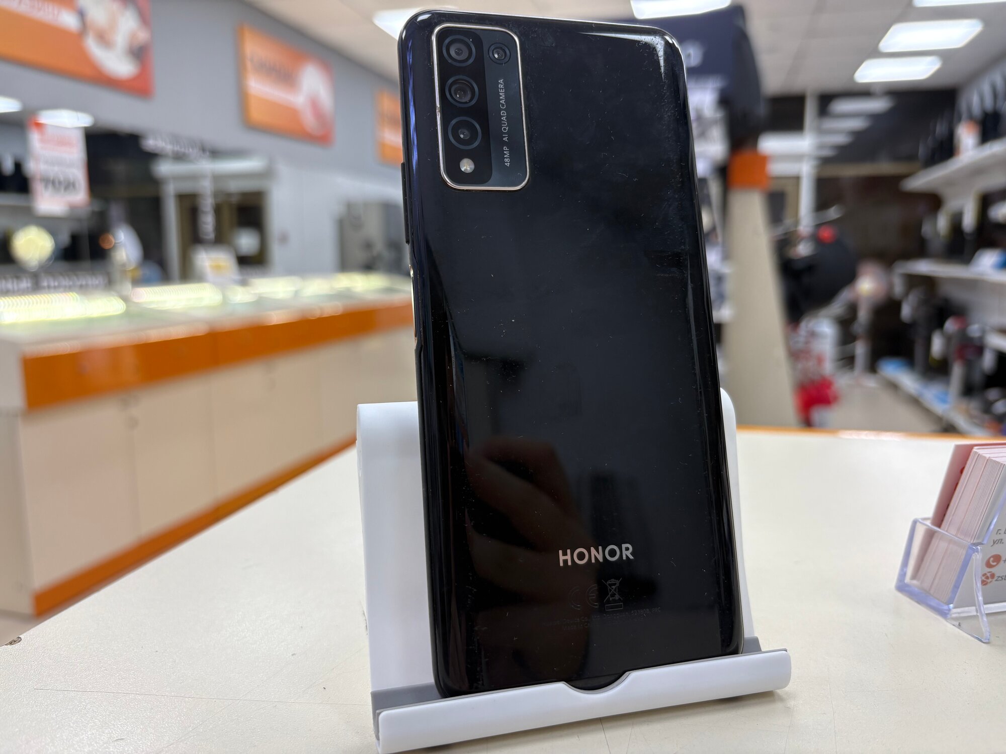 Смартфон HONOR 10X Lite 4/128 ГБ, Dual nano SIM, полночный черный