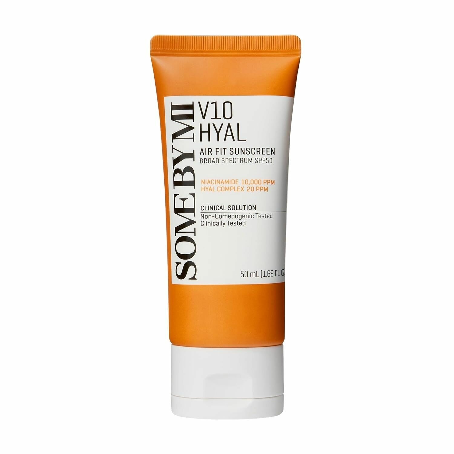 SOME BY MI V10 HYAL AIRFIT SUN SCREEN - Крем для лица с ниацинамидом и гиалуроновой кислотой, 50 мл