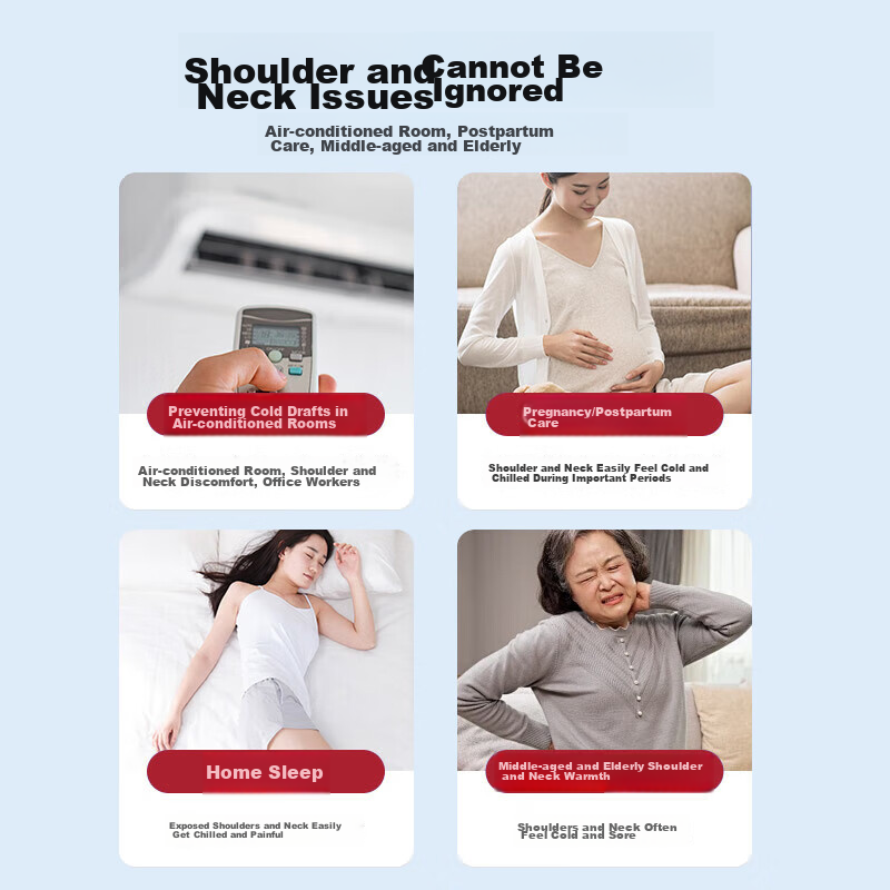 ZEAMO Japanese Graphene Self-Heating Shoulder Pad, Warm Shoulder Periarthritis, Shoulder And Neck Hot Compress Therapy, Autumn And Winter Cold Prevention, Sleeping-Specific, XL