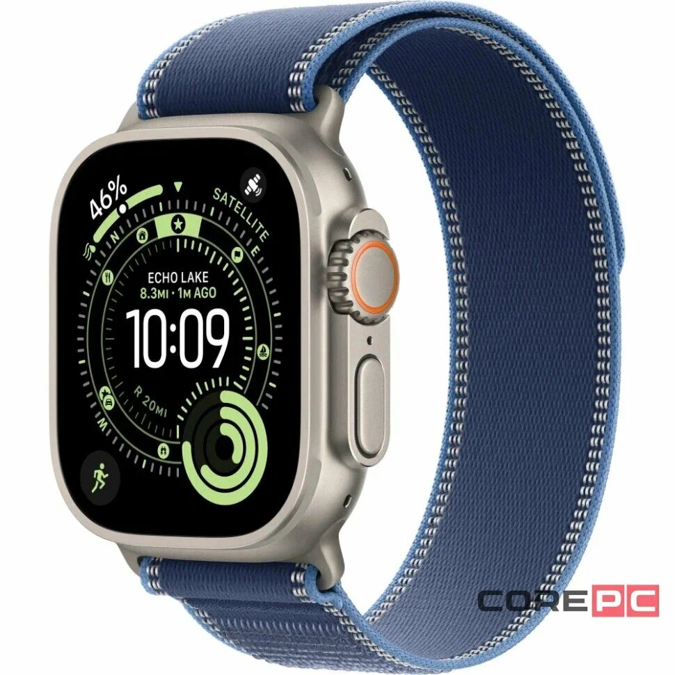 Смарт часы Apple Watch Ultra 3 49 mm Natural / Bright Blue Trail Loop размер M/L