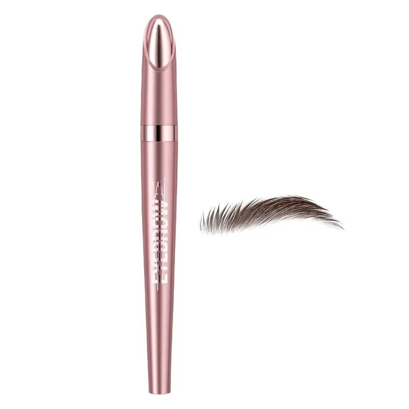 Карандаш для бровей Eyebrow Pen с 4 микро наконечниками Long Lasting Liquid Eyebrow Pen, - 02