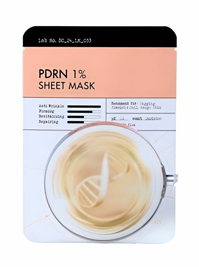 Derma Factory Маска тканевая для упругости кожи - PDRN 1% sheet mask, 28мл
