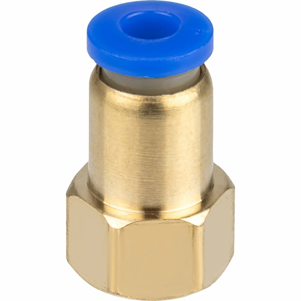 Фитинг цанговый пневматический прямой ARMA 1/8F-4 мм CF F1/8-04