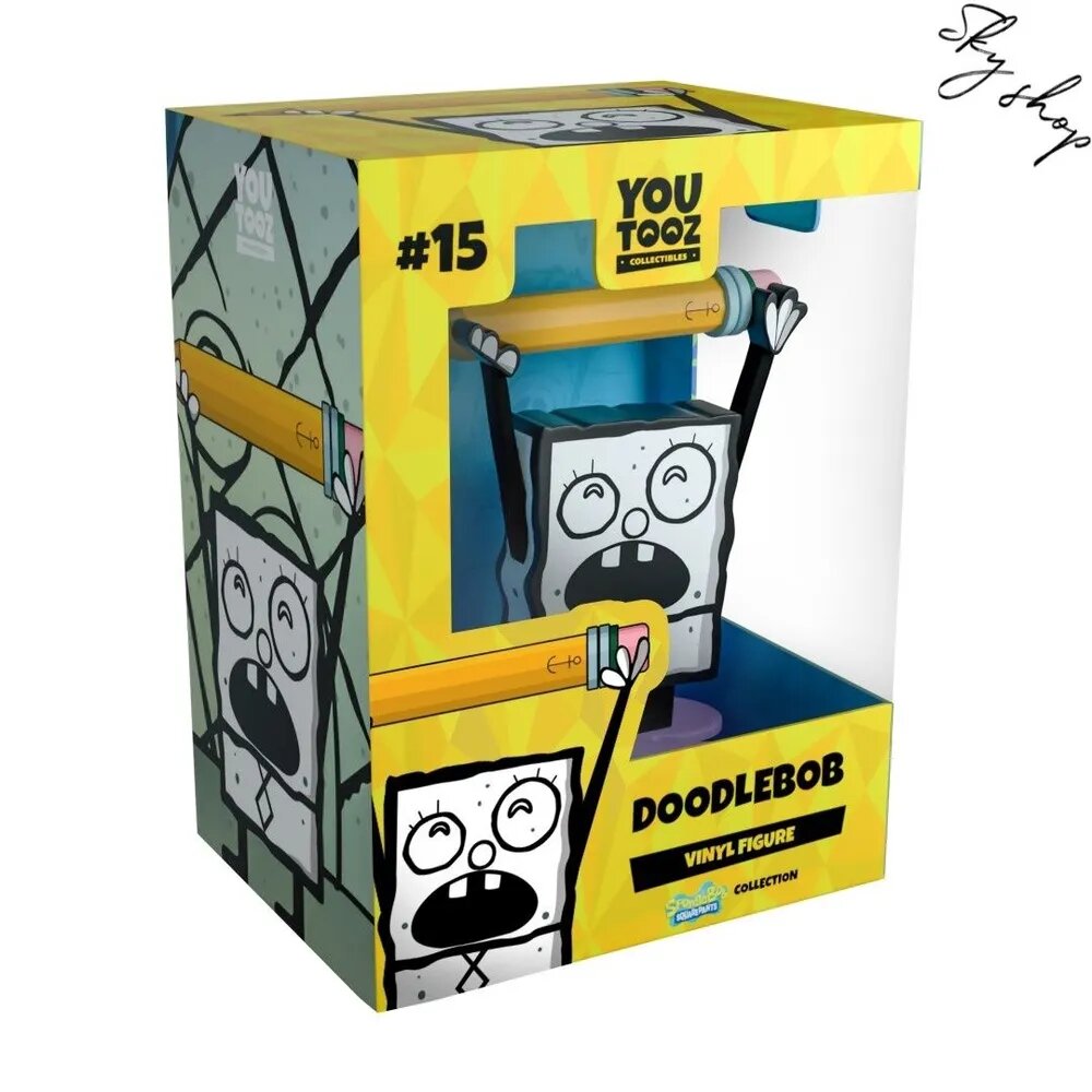 Youtooz фигурка, SpongeBob SquarePants - Doodlebob, Коллекционные игрушки