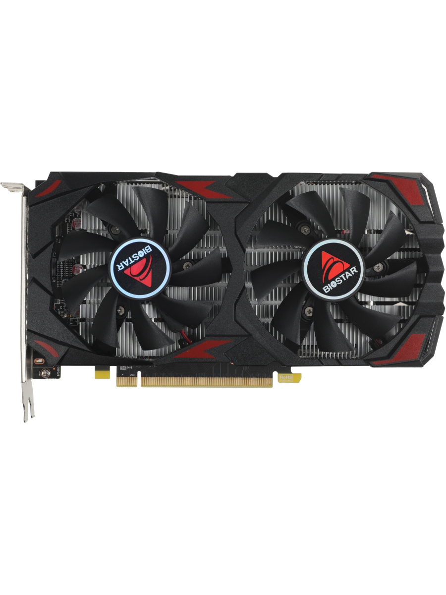 Видеокарта Biostar PCI-E 3.0 VA5815RQ82 AMD RX580 8Gb 256bit GDDR5 1274/7000 Ret