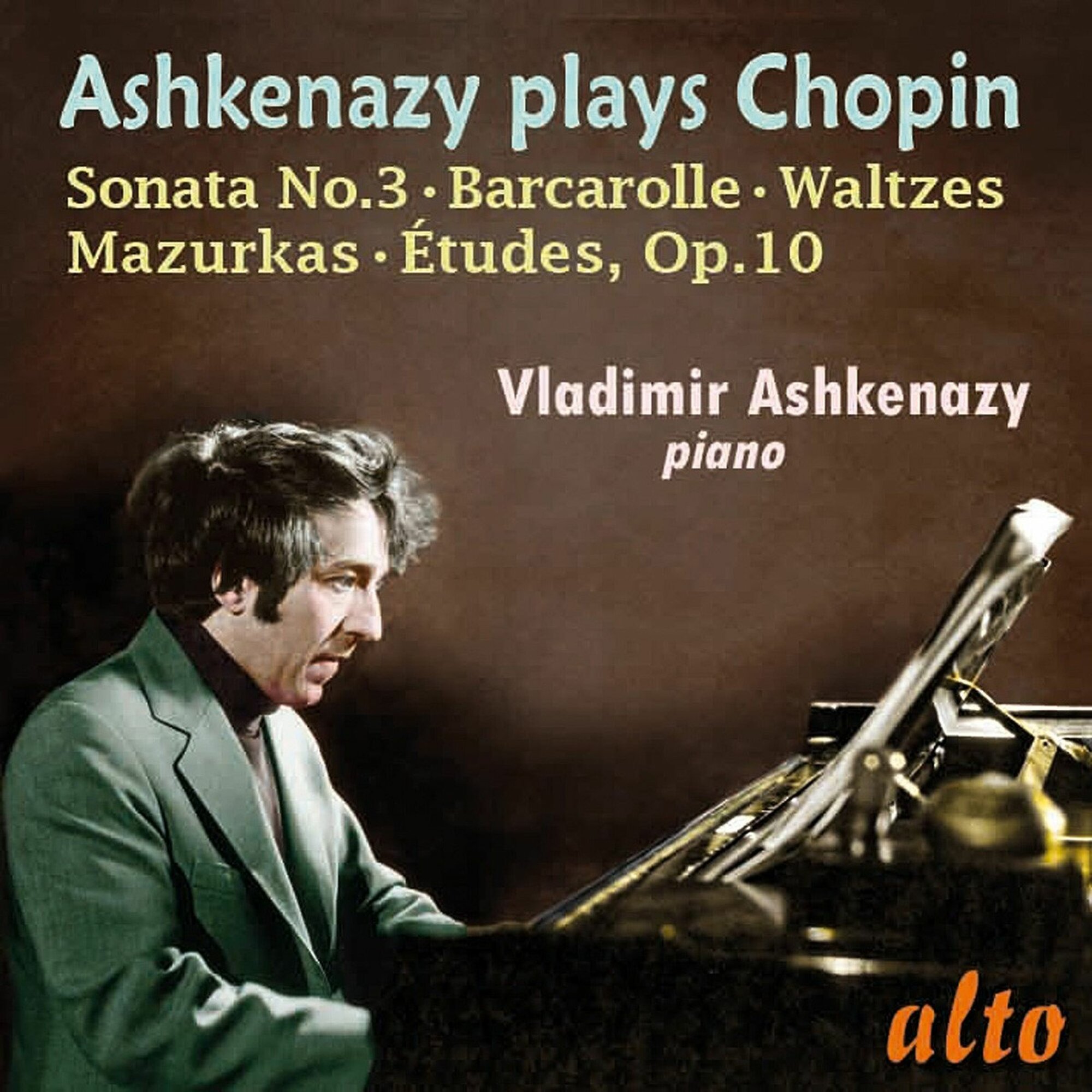 CD Диск Vladimir Ashkenazy - Chopin: Sonata No.3, Etudes Op.10, Barcarolle, Valses, Mazurkas (CD) 2016, Jewel