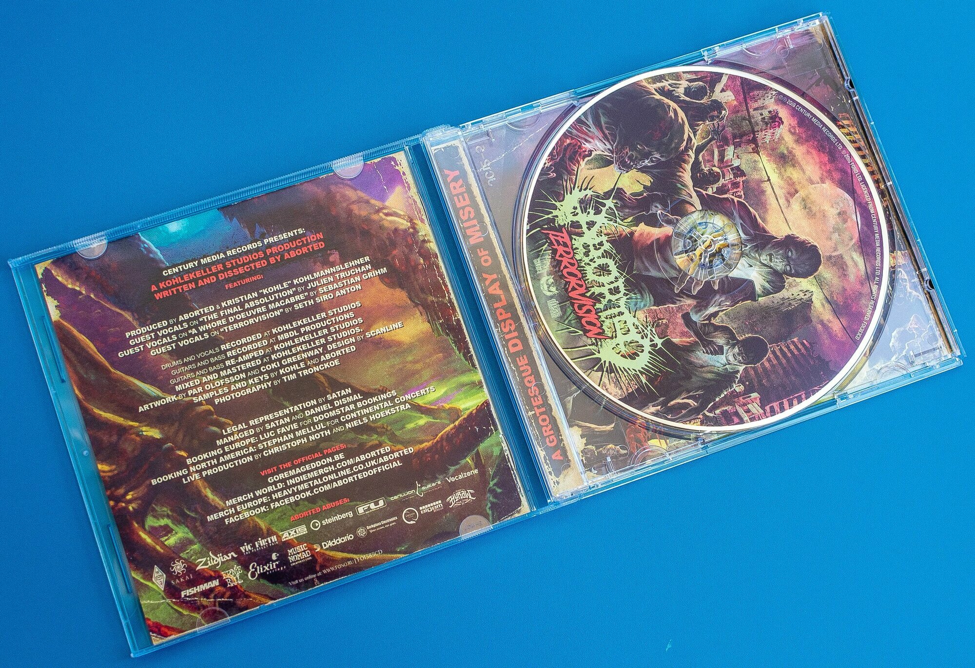 Aborted - Terrorvision Аудио CD Лицензия — фото 1