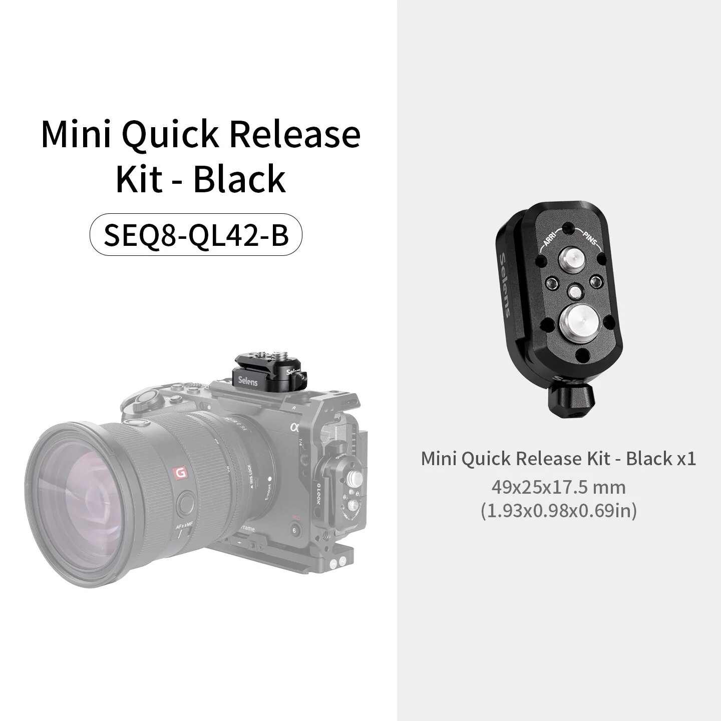 Комплект быстрой установки Selens Q Lock Mini, Color A