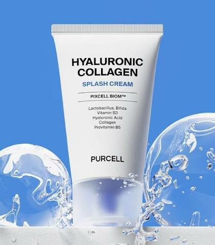 PURCELL Увлажняющий легкий крем с коллагеном, пептидами и пробиотиками Pixcell Biom Hyaluronic Collagen Splash Cream, 50 мл