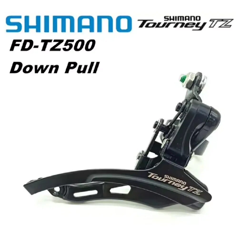Переключатель Shimano Tourney TZ FD-TZ500 31.8 мм 3x6/7 скоростей Down Pull 31.8mm