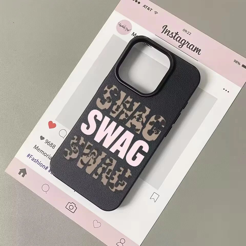 Черный чехол "SWAG" для Samsung A55