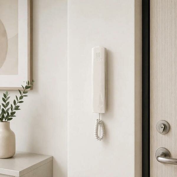 Трубка для домофона VIZIT Safe Home УКП - 7 слоновая кость