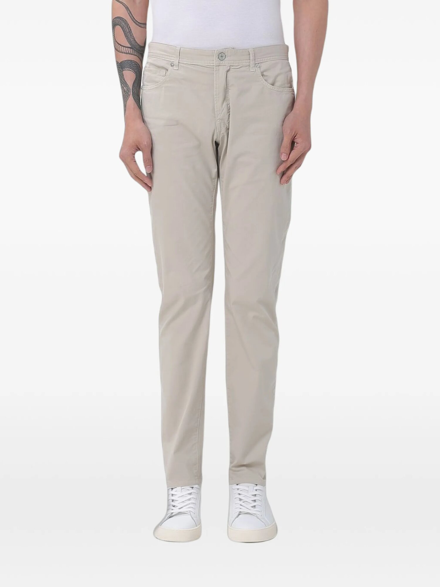 Брюки Brooksfield Slim-fit cotton trousers