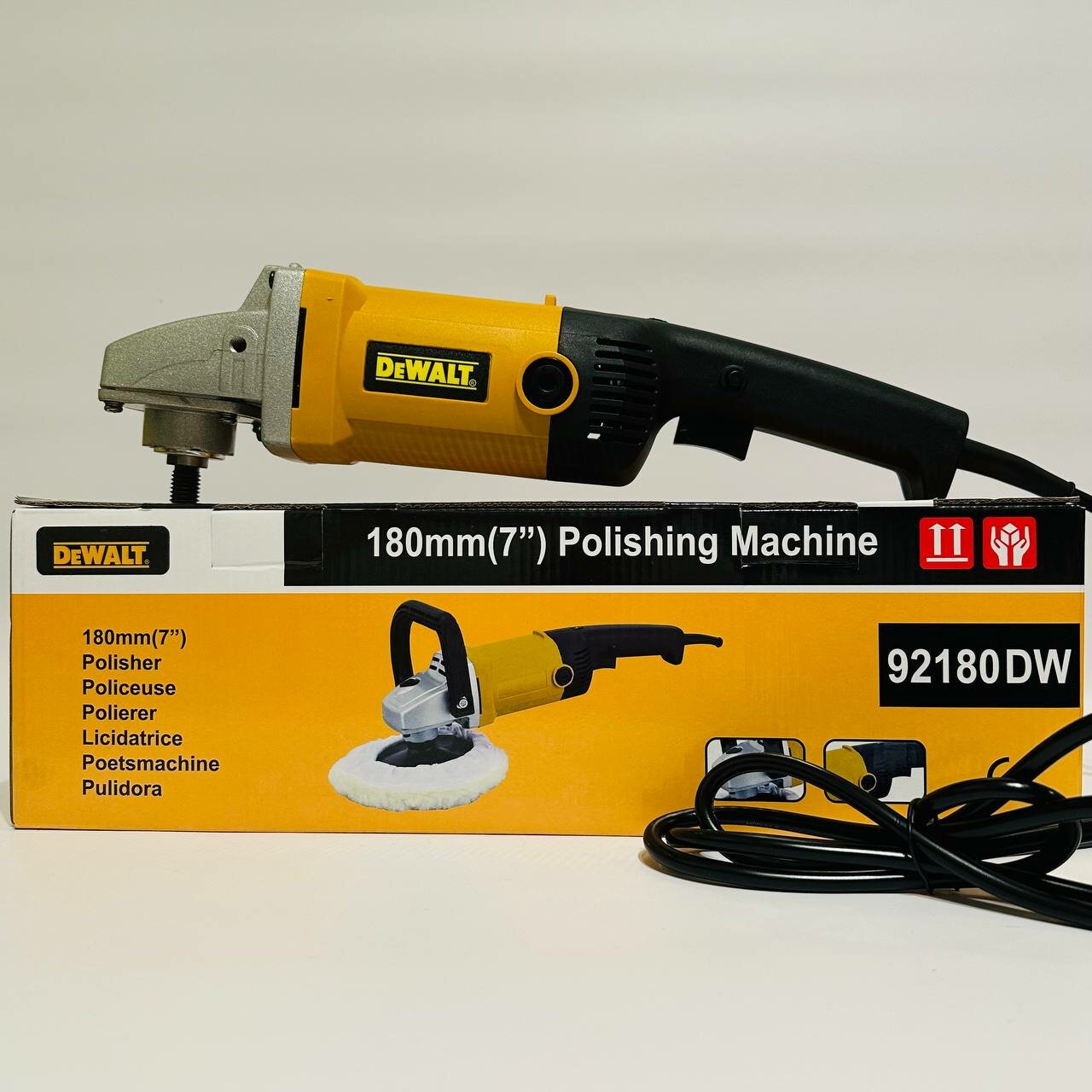 Полировальная машина DeWalt сетевая