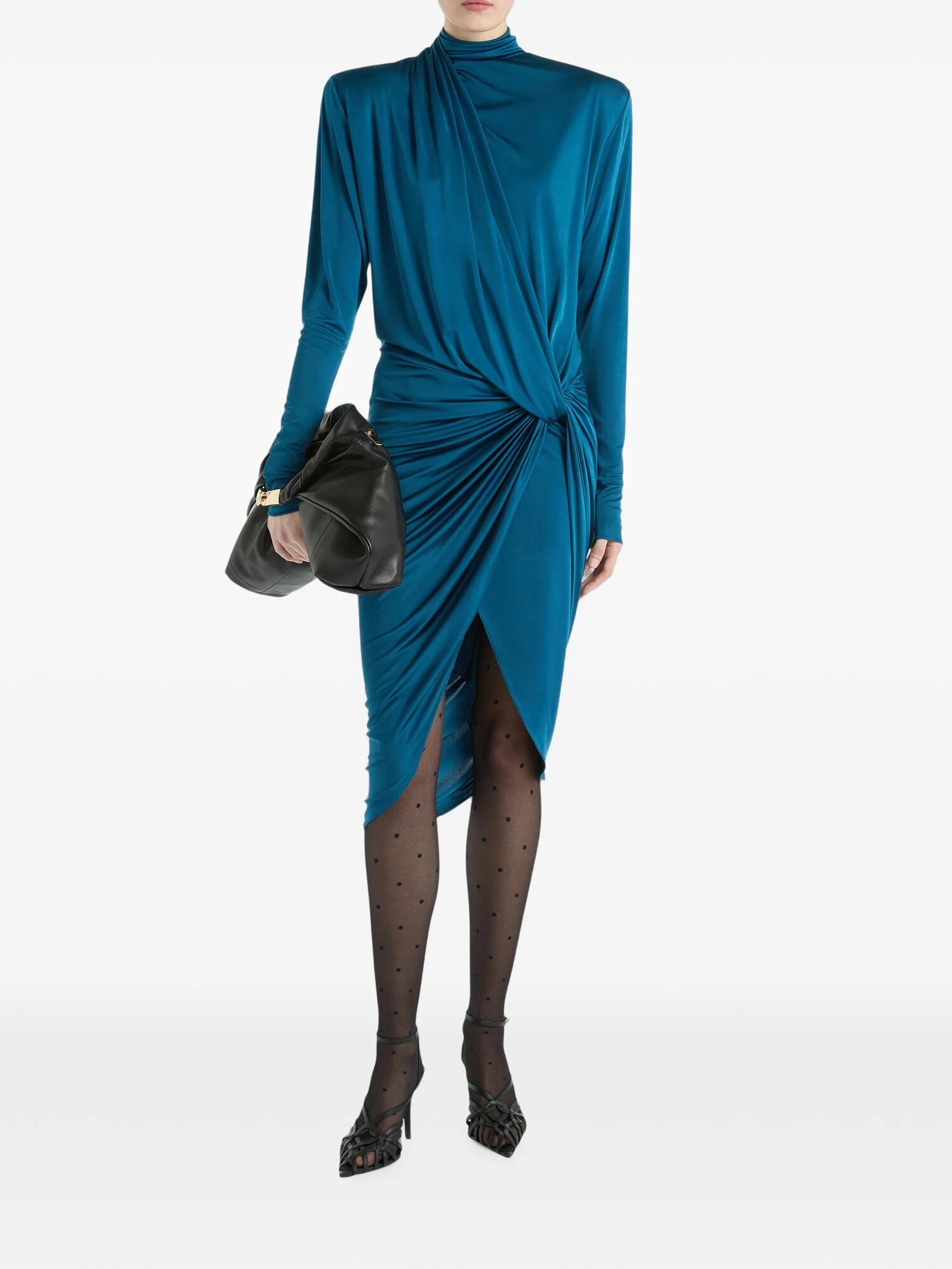 Платье Draped flowing jersey dress