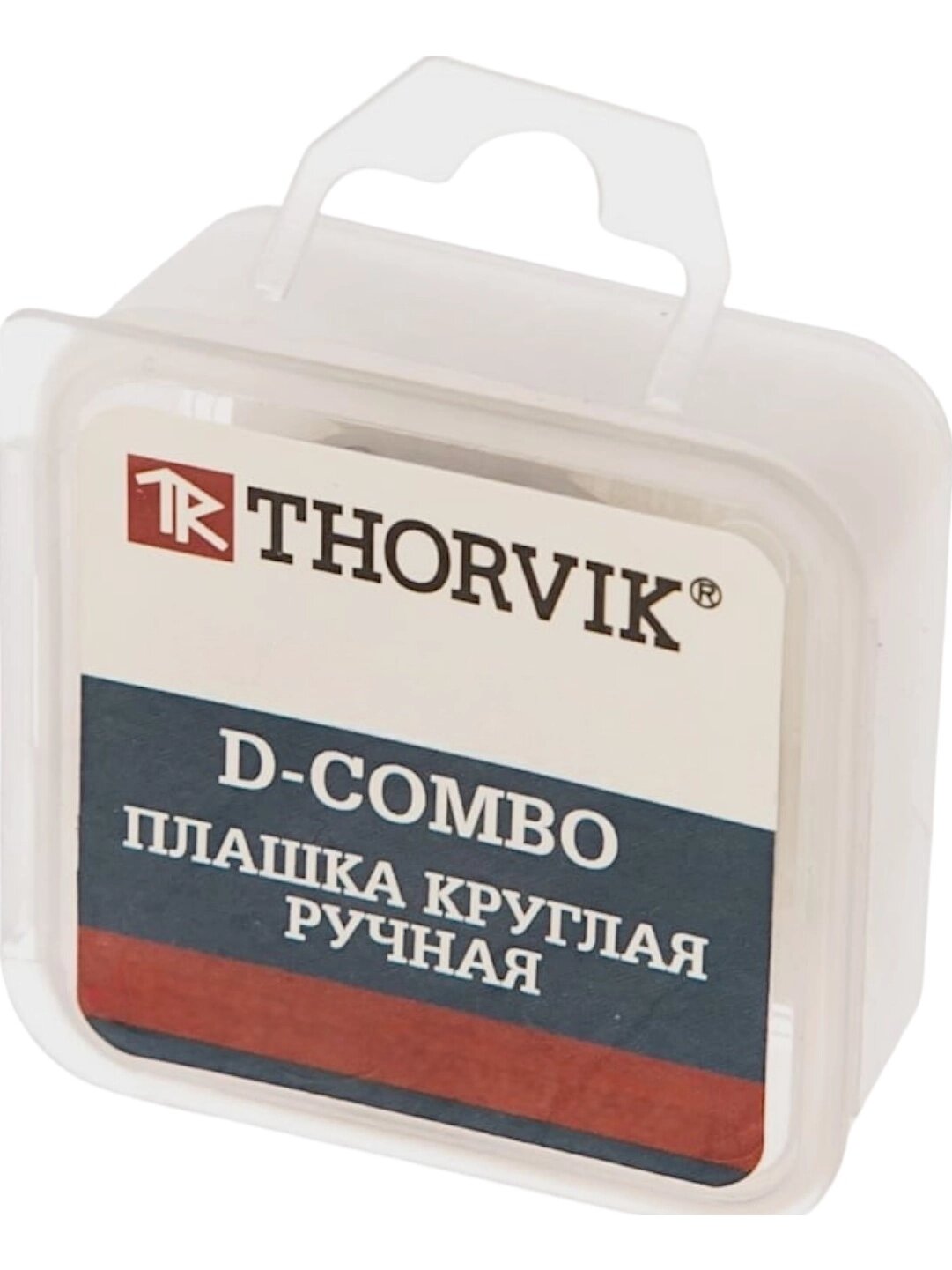 Плашка Thorvik MD61 D-COMBO круглая ручная М6х1.0, HSS, Ф20х7 мм — фото 1