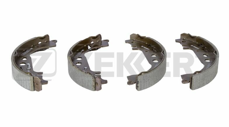 Колодки Zekkert тормозные, барабанные, задн. Toyota Celica IQ, Prius, Yaris.