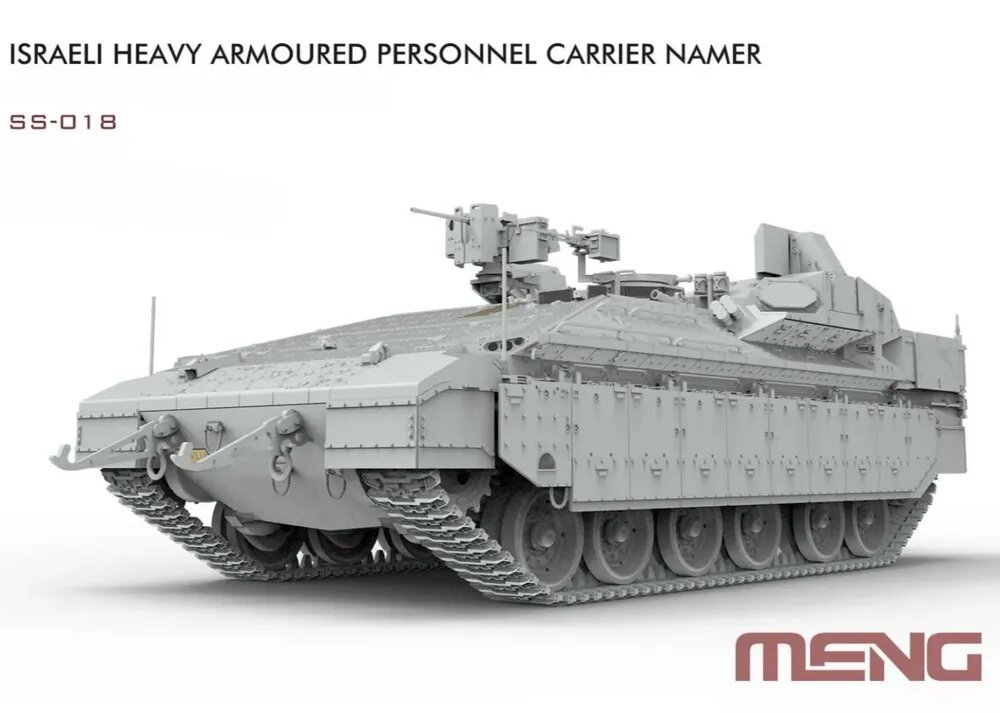 MENG Model SS-018 1/35 Тяжелые бронированные машины Израиля(Модель без ролей)