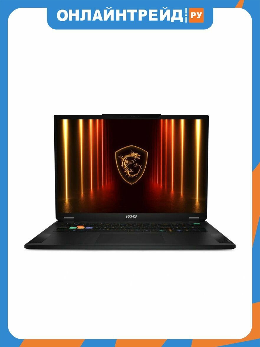 Игровой ноутбук Msi Stealth 16 AI A2HWGG-085XRU 16" WQXGA OLED 240Hz Ultra 7 255H(2.0ГГц), 32Гб DDR5, SSD 1Тб, RTX 5070 8Гб, без ОС, Core Black