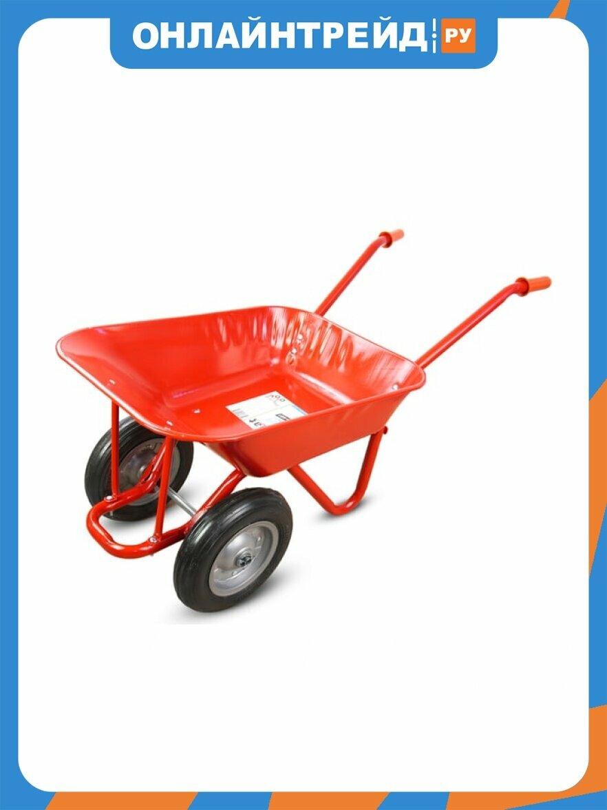 Тачка Kanat сборная, двухколесная, 80 л (TRD-481)