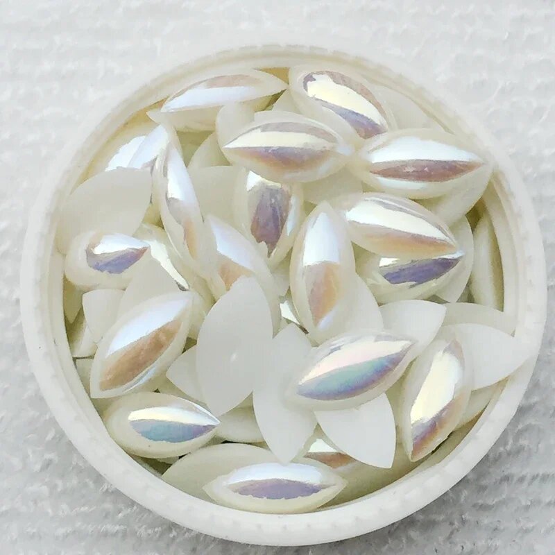 Стразы из смолы Hua Nv, лошадки, 160 шт. Серебряный, D439