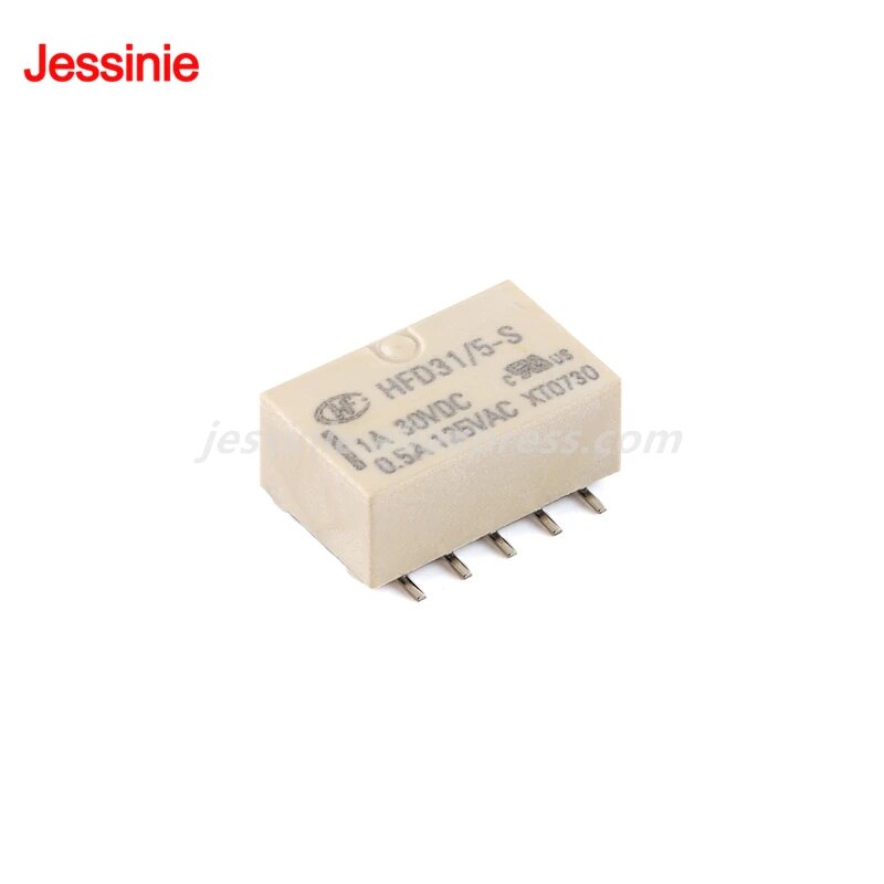 Jessinie 10-контактное DIP SMD реле 1pc, HFD31-5-S