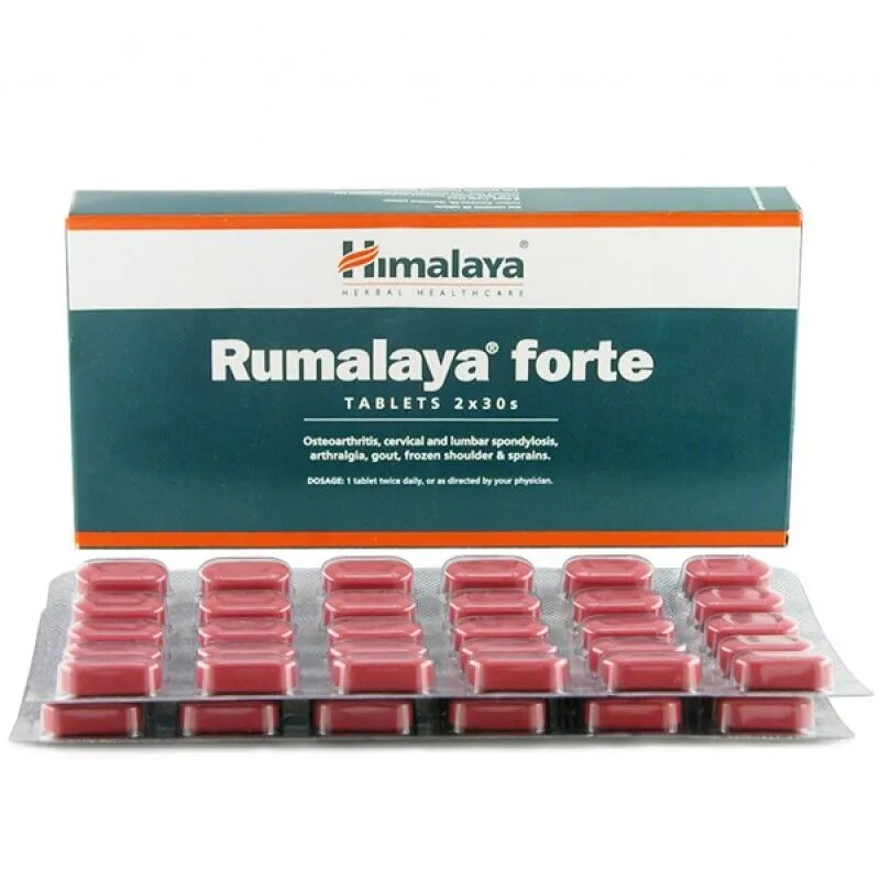 Румалая Форте Хималая (Rumalaya Forte Himalaya), 60 таблеток