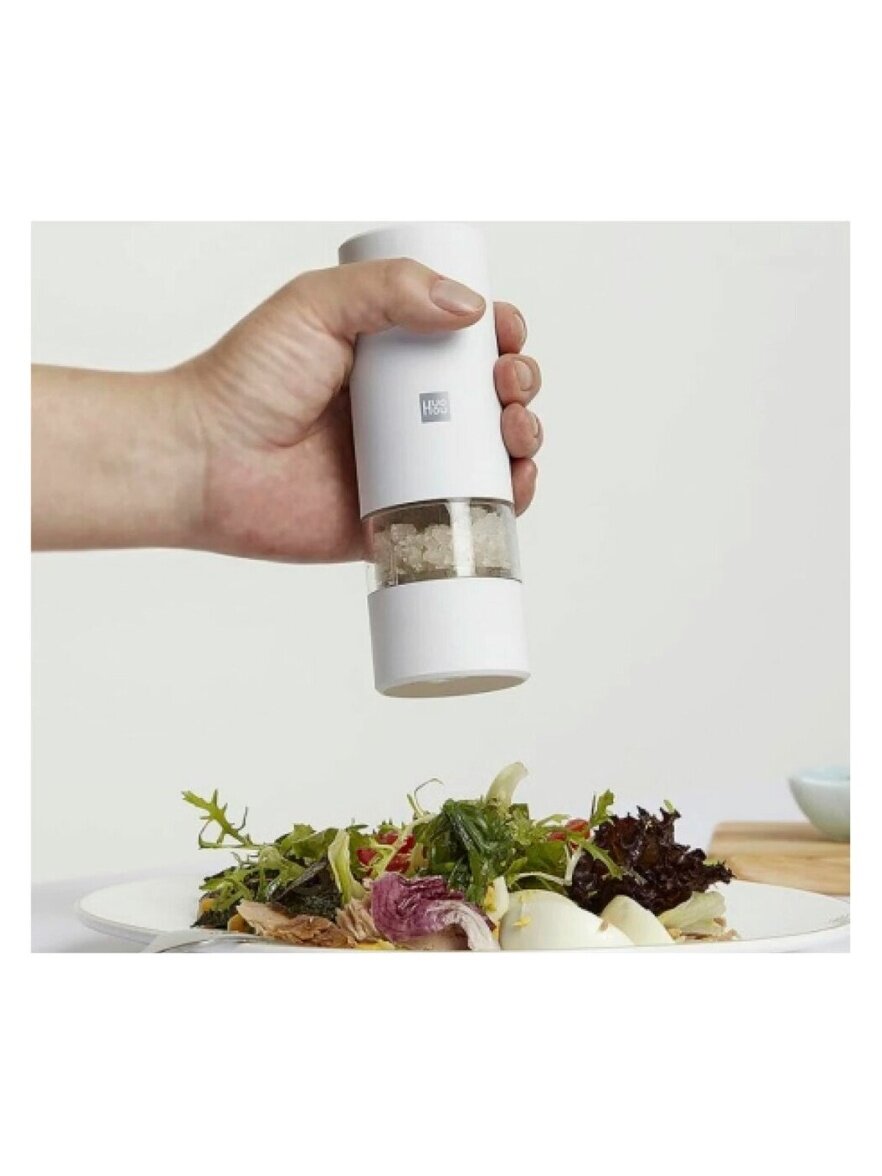 Мельница электрическая для специй Huohou Electric Pepper Grinder (HU0142), белая