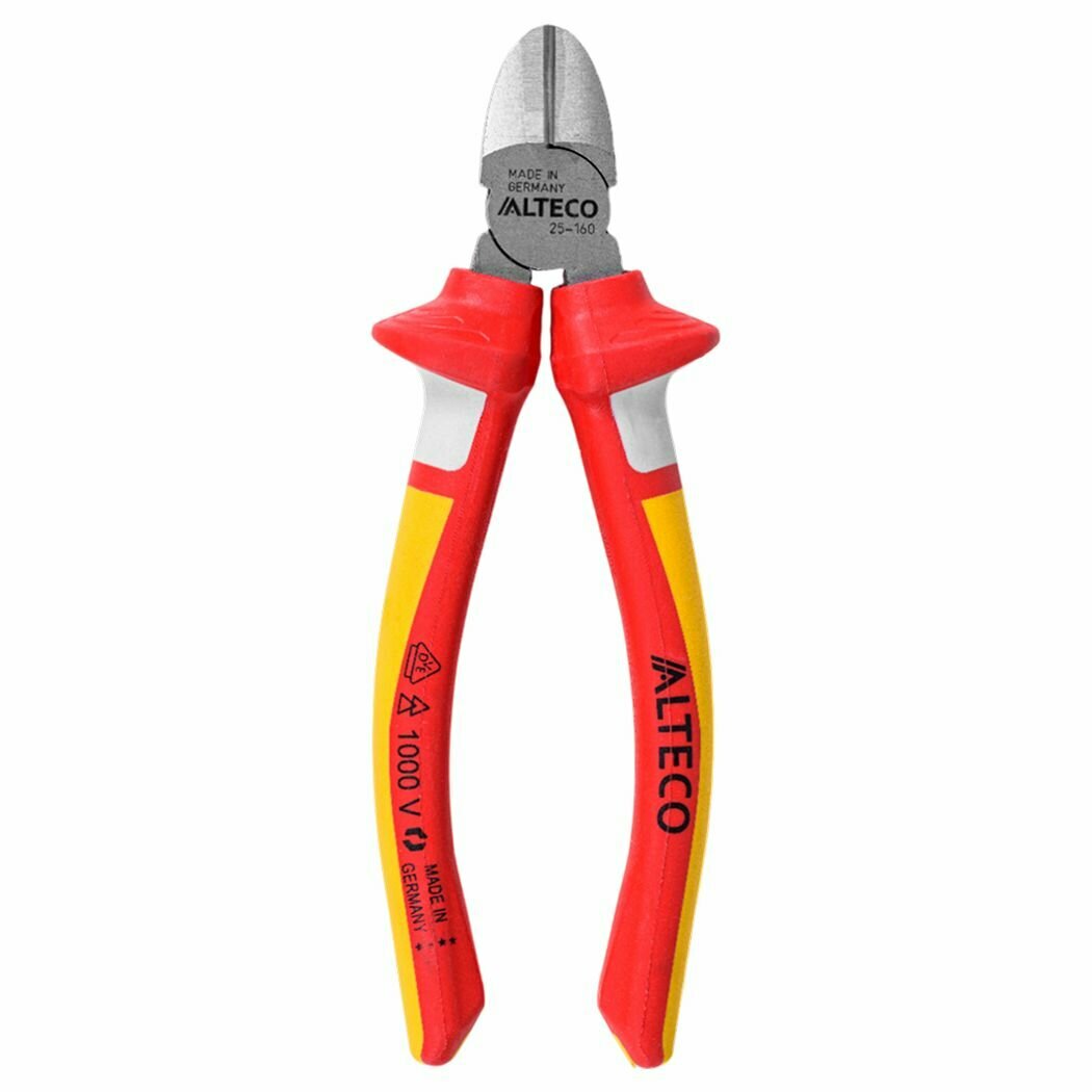 Бокорезы диэлектрические ALTECO Industrial 0201-VDE-160-X VDE 160 мм, 3К рукоятка (96877)